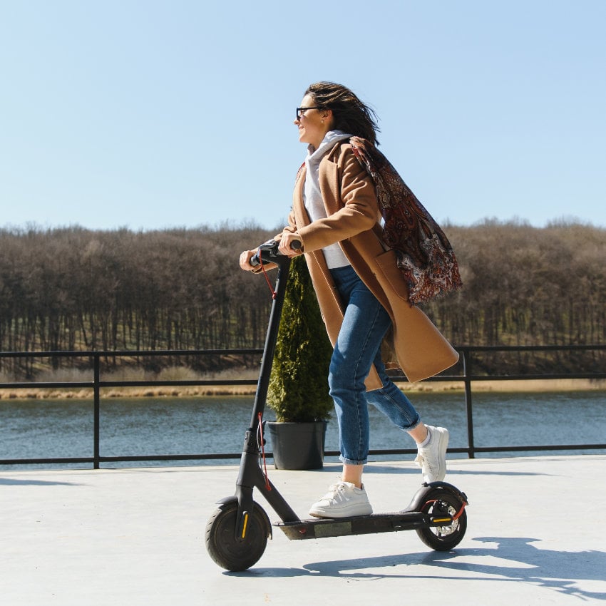 E Scooter Fahren Ohne Kennzeichen