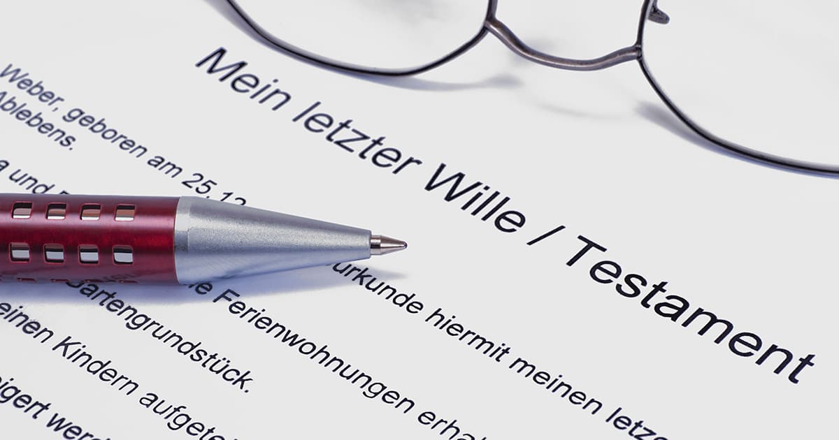 Das Testament verfassen | Lebensabsicherung | zurich.de